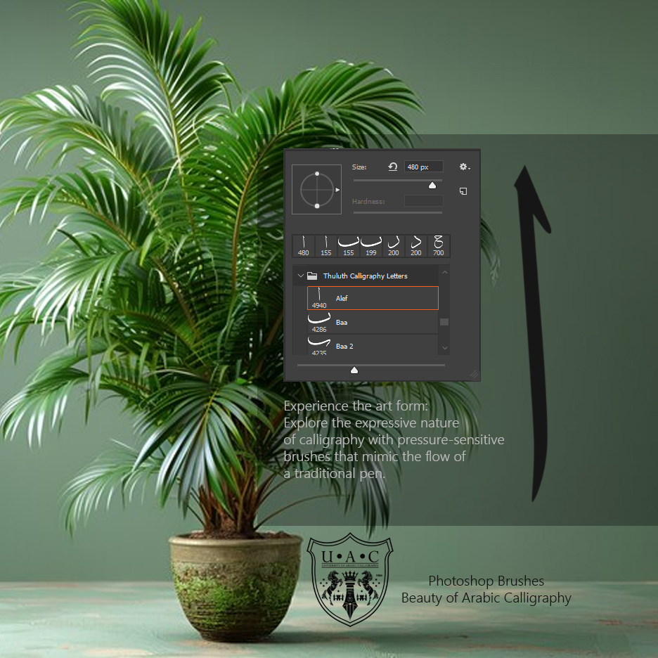 photoshop-brushes | University of Arabic Calligraphy