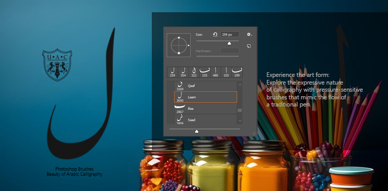 photoshop-brushes | University of Arabic Calligraphy