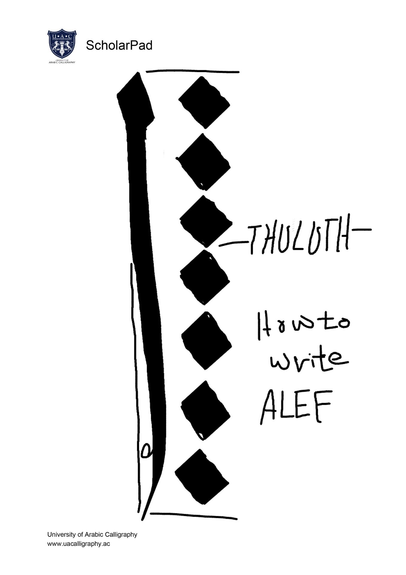 scholarpad | University of Arabic Calligraphy