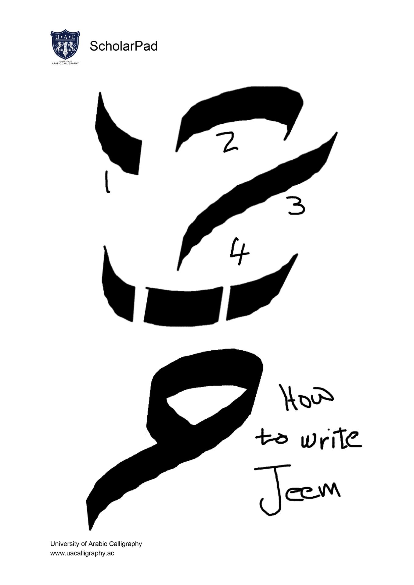 scholarpad | University of Arabic Calligraphy